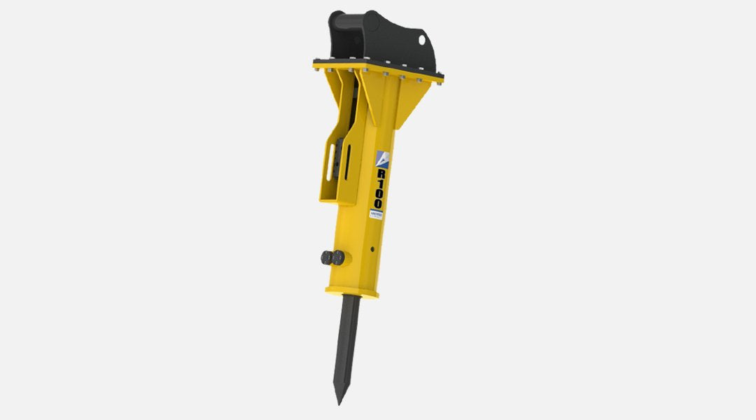 Hydraulic Hammer Arrowhead R100 for 13ton to 16ton machines — Ironhawk ...